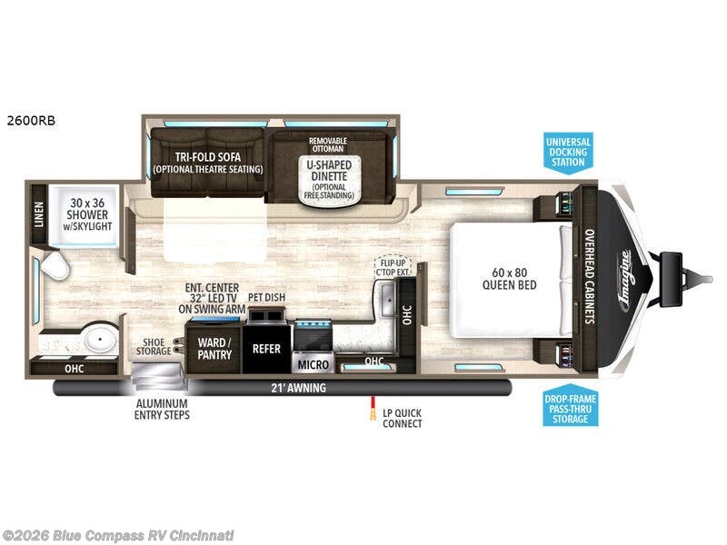 2018 Grand Design Imagine 2600RB RV for Sale in Cincinnati, OH 45251 ...