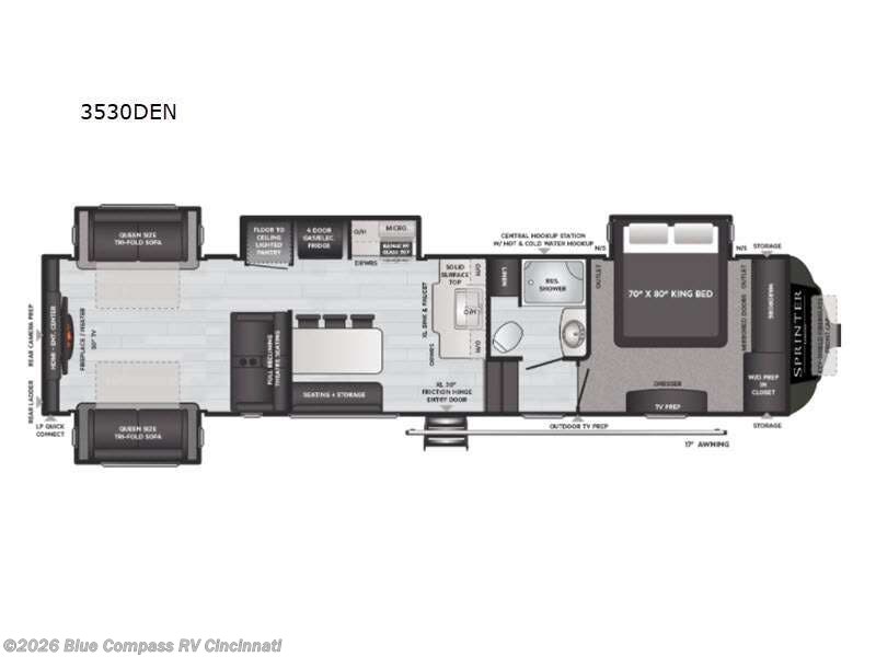 2021 Keystone Sprinter Limited 3530DEN RV for Sale in Cincinnati, OH ...