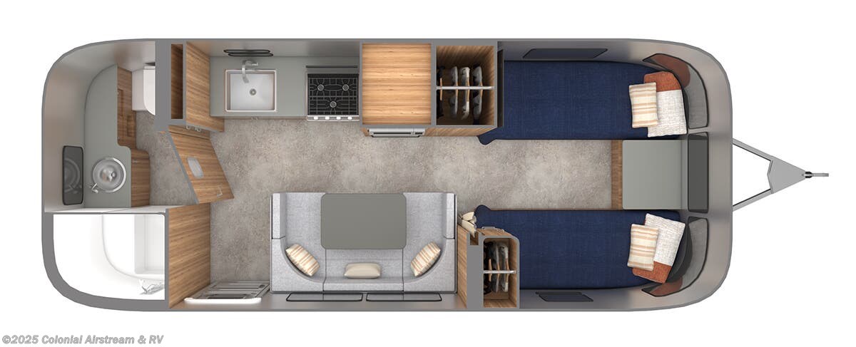 2025 Airstream Trade Wind 23FBT Twin RV for Sale in Millstone Township ...